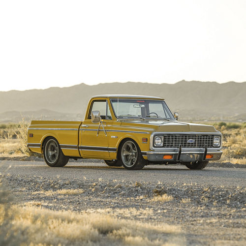 1971 Chevrolet C10 - American Racing RALLY - Gray | Wheel Pros